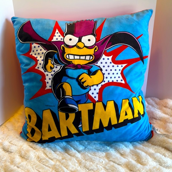Simpsons | Accents | Euc The Simpsons Bartman Oversized Throwdecorative ...